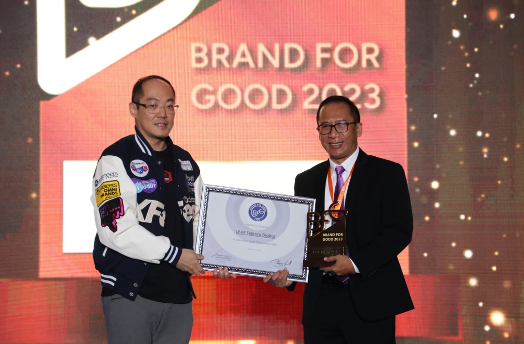 Keren! Leap-Telkom Digital Dinobatkan Sebagai Brand for Good 2023 ...
